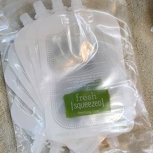 Infantino | Kitchen | Infantino Reusable Food Pouches With Lids Nwt ...